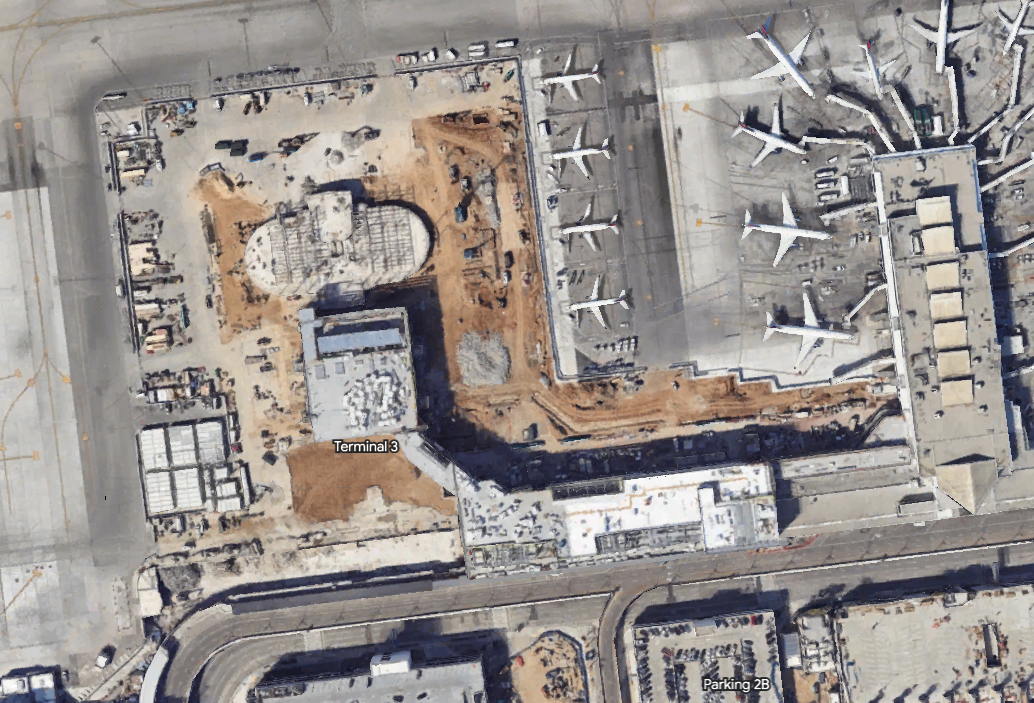 What happened to Los Angeles International Airport LAX Terminal 3 for ...